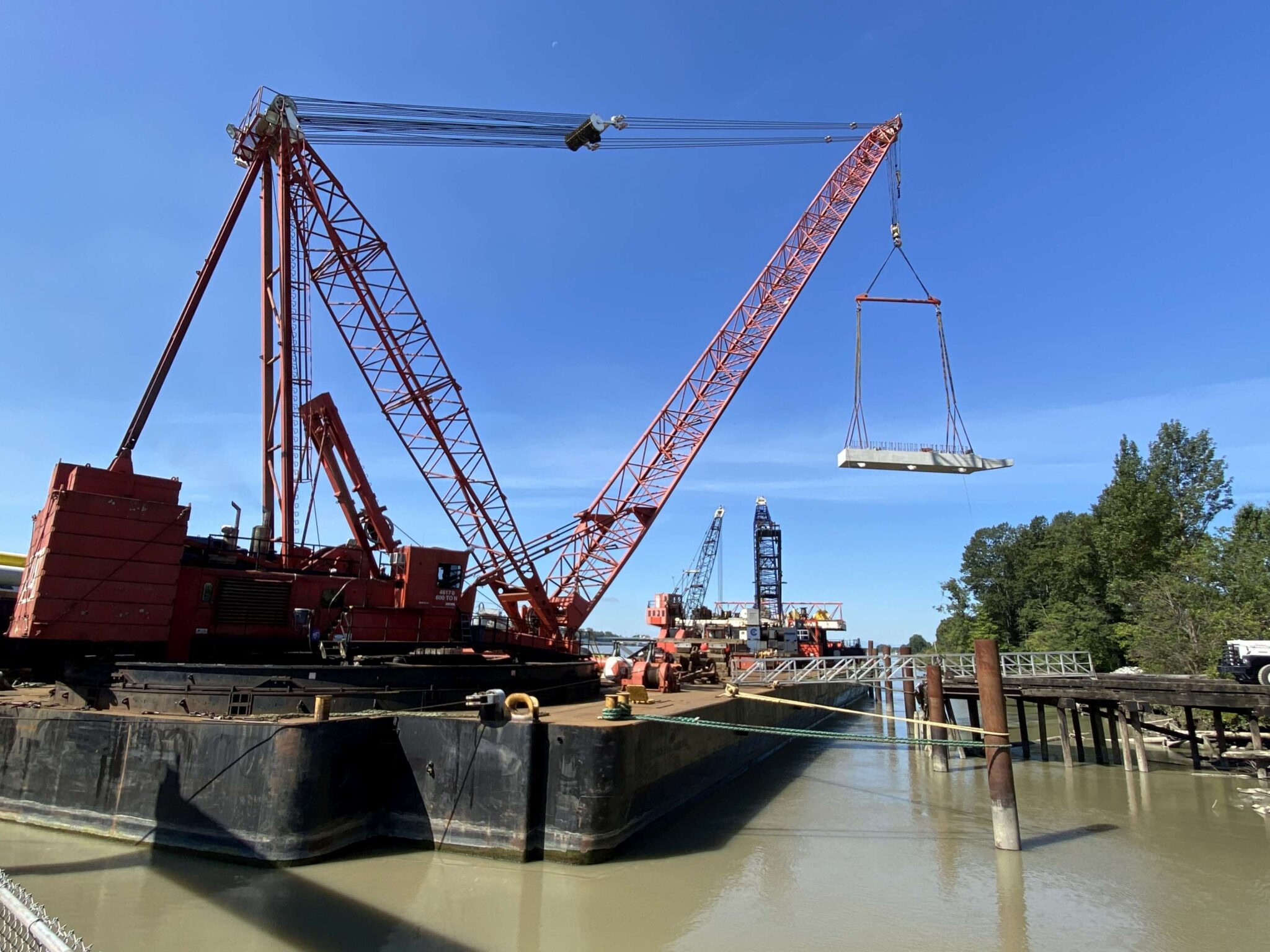 Petroleum and Cement Terminal Construction - Pacific Pile & Marine